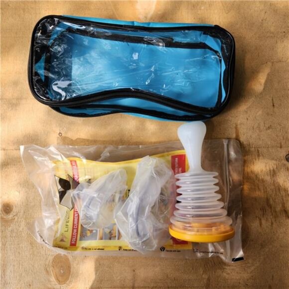 lifevac | Kitchen | Lifevac Blue Portable Travel First Aid Kit Choking ...